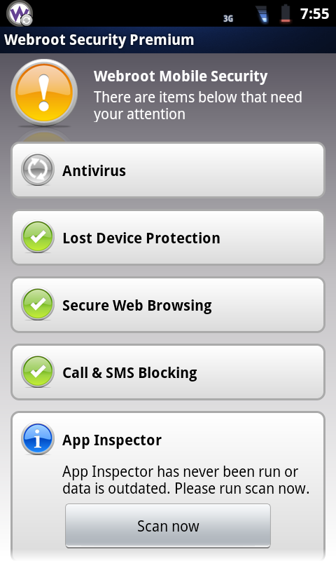 [Mobile Security App Shootout, Part 12] Webroot Mobile Security Pairs ...