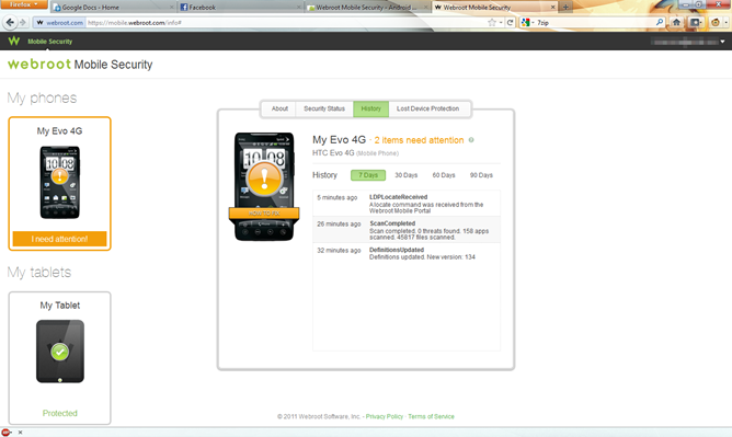 [Mobile Security App Shootout, Part 12] Webroot Mobile Security Pairs ...