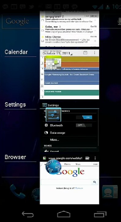 Ice Cream Sandwich Feature Closer Look - Resizable Widgets, Folders ...