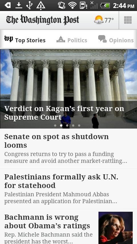 Washington Post Finally Makes Its Way To Android, Official App Now ...