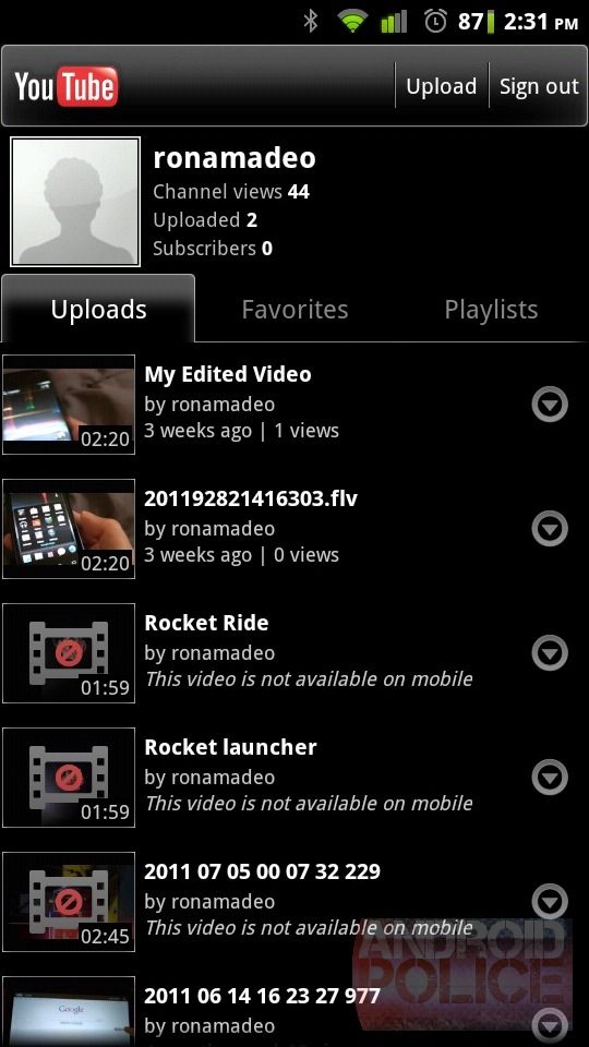 [Getting To Know Android 4.0, Part 3] YouTube Grows Up
