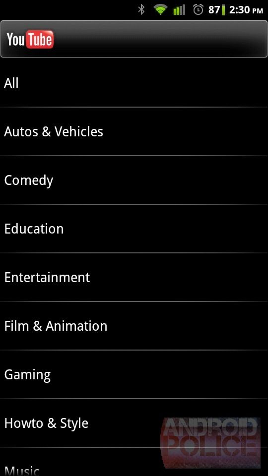 [Getting To Know Android 4.0, Part 3] YouTube Grows Up