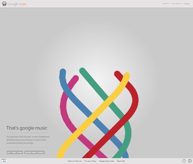 Google Completely Outdoes Itself With The Google Music Website Tour