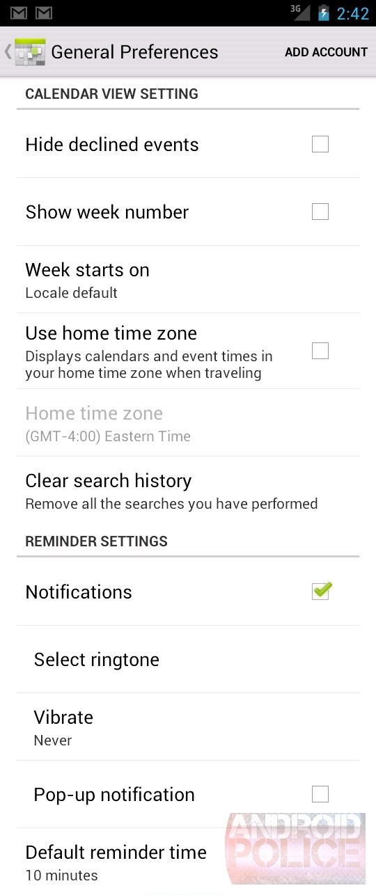 [Getting To Know Android 4.0, Part 4] Calendar's New Suit
