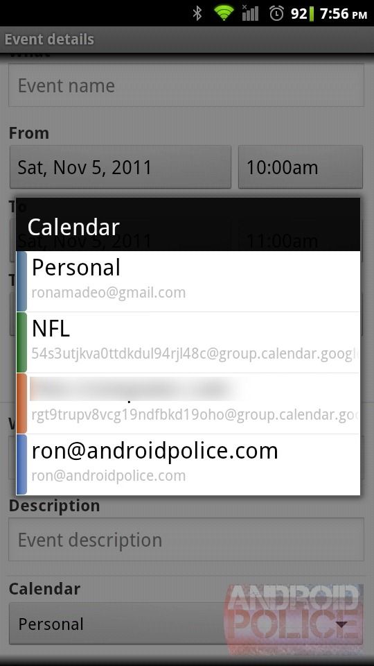 [Getting To Know Android 4.0, Part 4] Calendar's New Suit