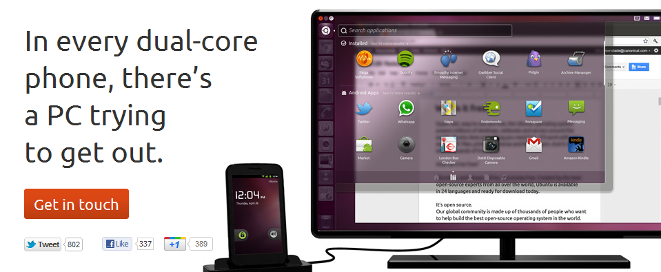 [Updated: Video] Ubuntu For Android Looks To Make Your Smartphone Even ...
