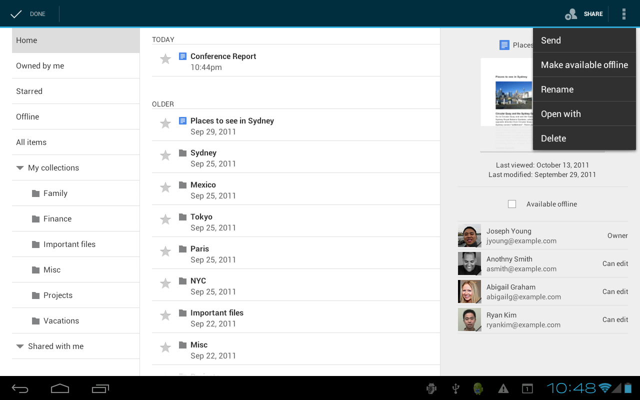 Google Docs Updated, Brings An Improved Tablet Experience And Offline ...
