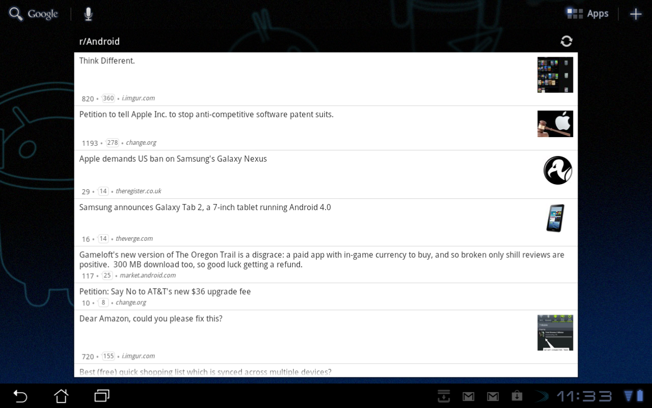 [New App] Redditastic Is A Fantastic Way To Add Reddit To Your 3.0 ...