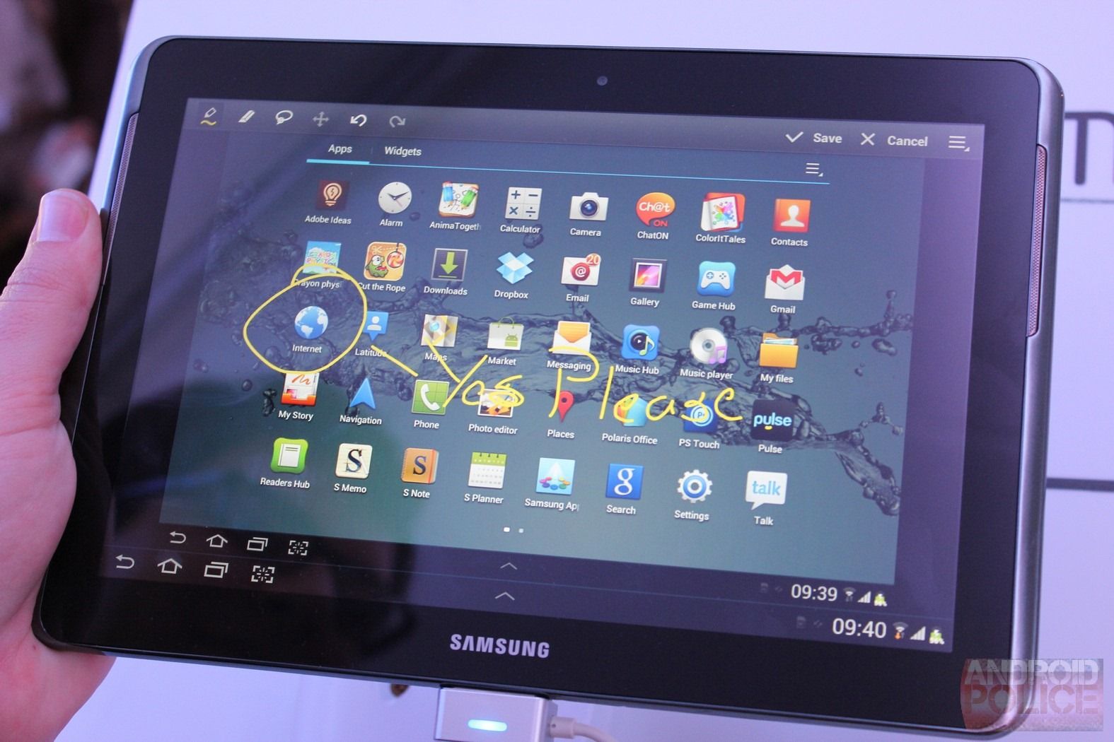 [MWC 2012] Hands-On With The Galaxy Note 10.1: We're Going To Need A ...