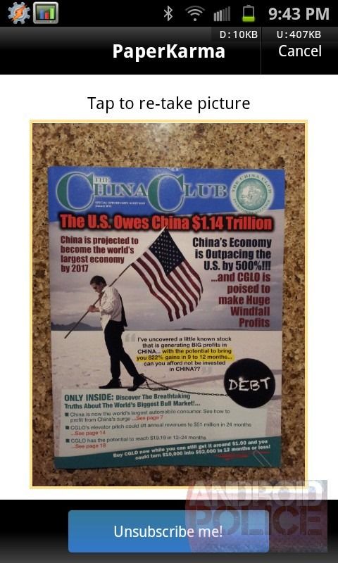 [New App Hands-On] Snap Photos Of Your Junk Mail With PaperKarma ...