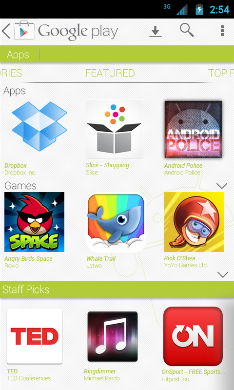 Why The Play Store's Mobile Interface Is A Mess, And Some Much Prettier ...