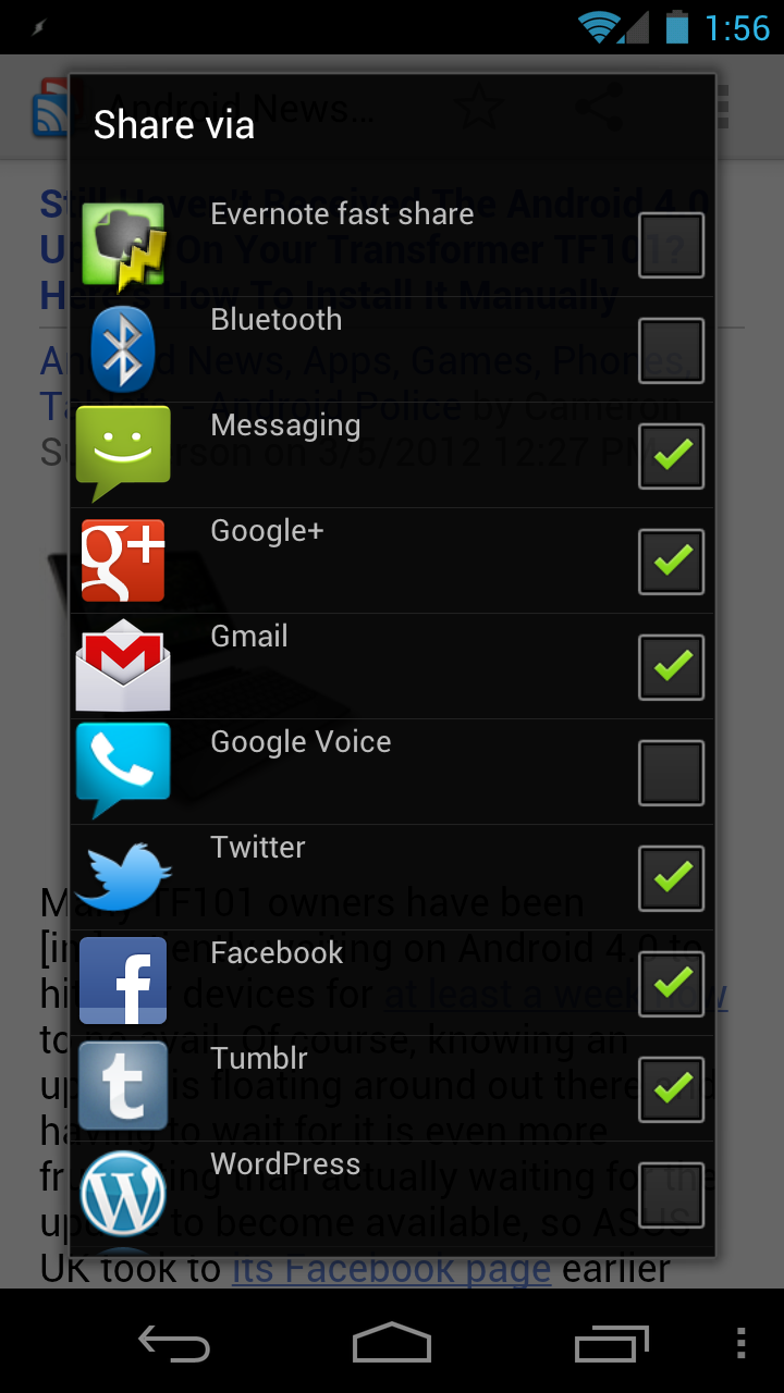[New App] Andmade Share Replaces Android's Default Share Menu, Makes It ...