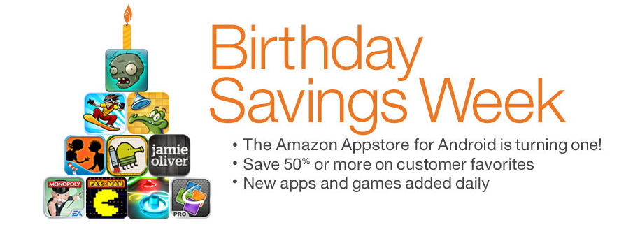 [Updated] Amazon Offering A Few Cheap Apps To Celebrate One Year Of ...