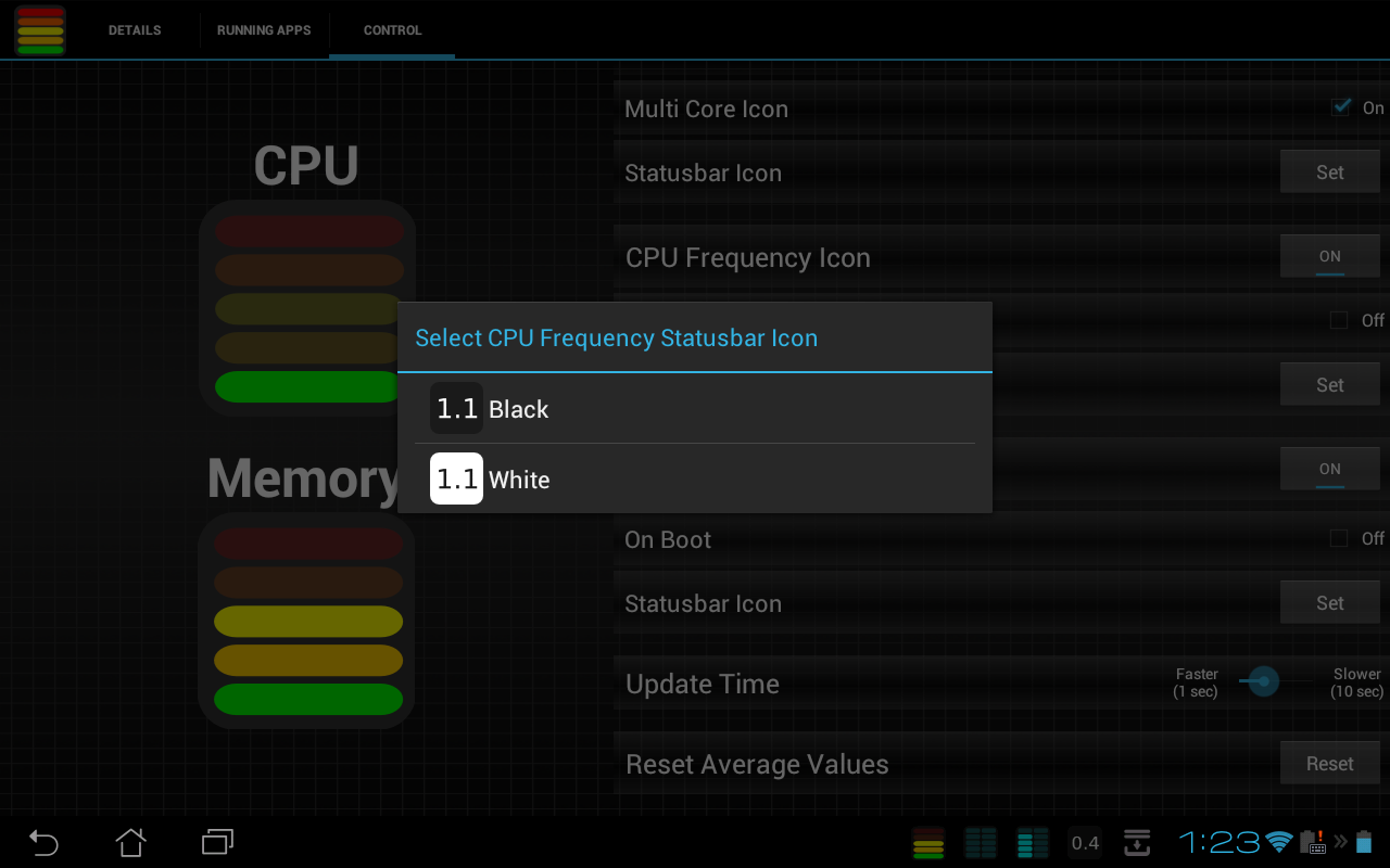 [Hands-On] Tablet CPU Usage Monitor Updated With Support For Quad-Core ...