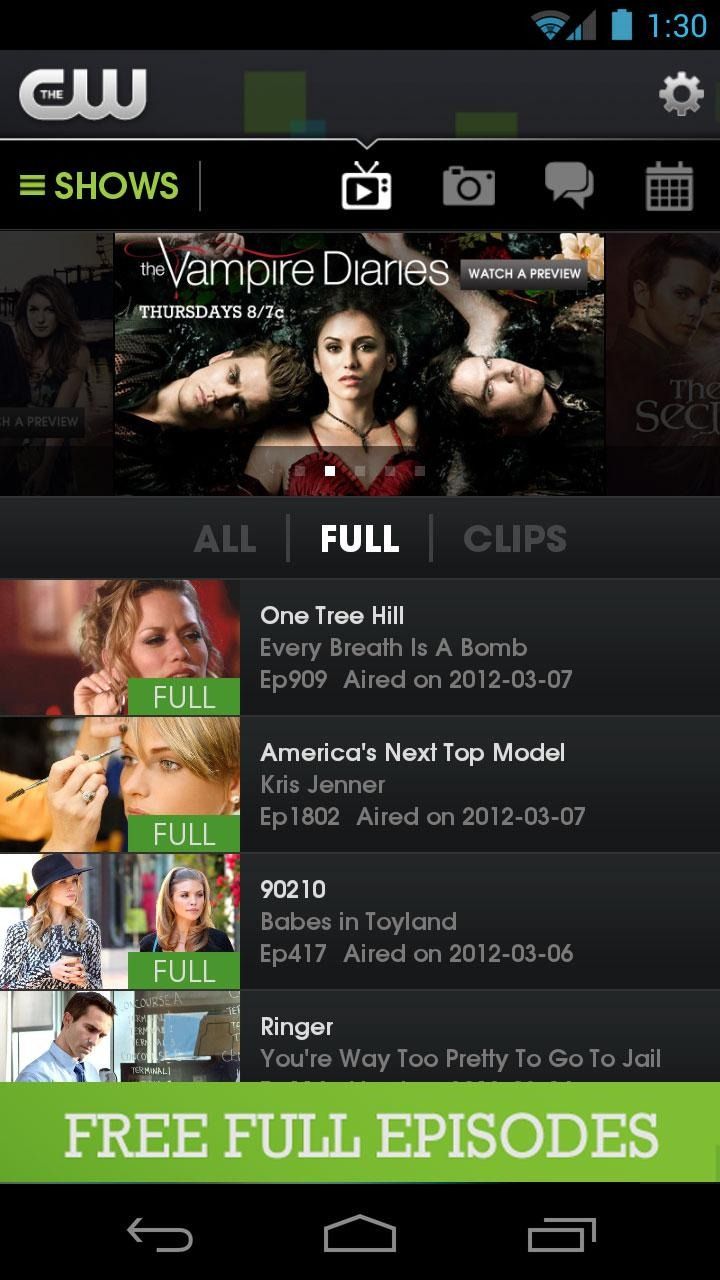 [New App] The CW Network Gets Its Own App, Streams Full Episodes Of CW ...
