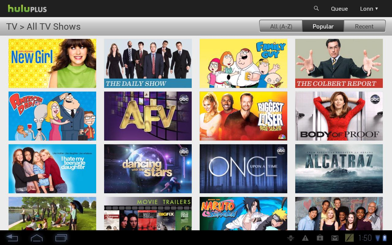Hulu Plus Update Finally Brings Tablet-Optimized UI To Select Devices