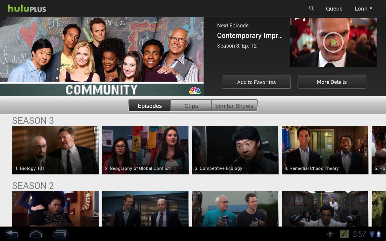 Hulu Plus Update Finally Brings Tablet-Optimized UI To Select Devices
