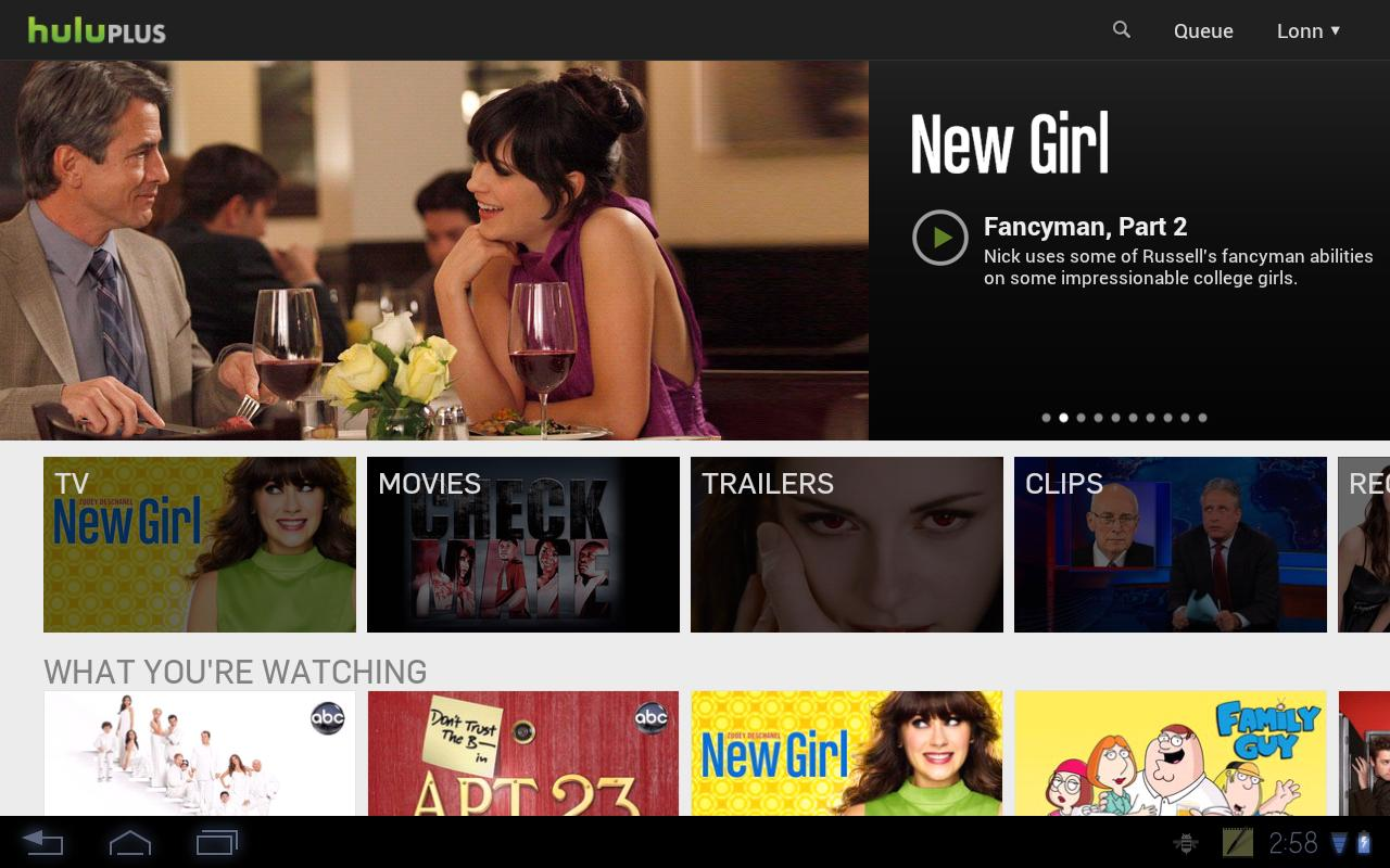 Hulu Plus Update Finally Brings Tablet-Optimized UI To Select Devices