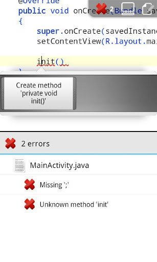 New App Impressive Aide Is An Ide That Lets You Write And Compile Android Apps On Your