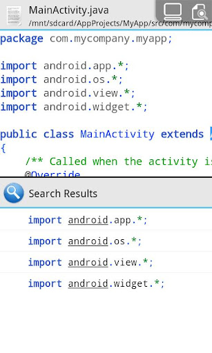 [new App] Impressive Aide Is An Ide That Lets You Write And Compile Android Apps On Your