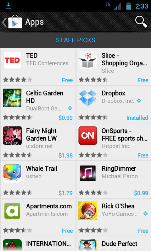Why The Play Store's Mobile Interface Is A Mess, And Some Much Prettier ...