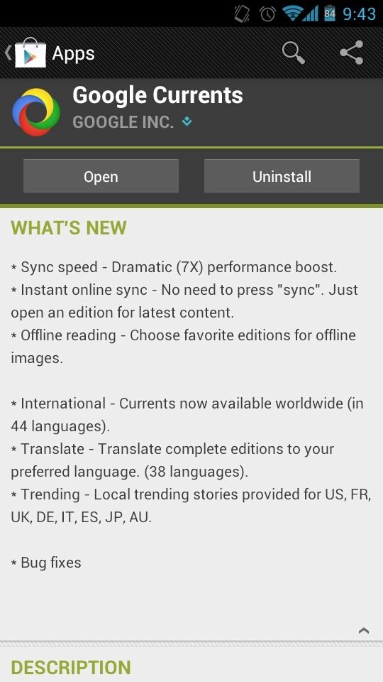 Google Currents App Gets Massive Update To 1.1.0, Goes International