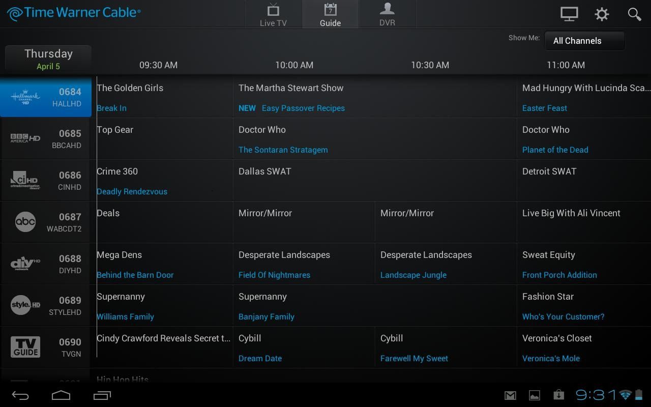 Time Warner 'TWC TV' App Update With Support For Live TV... But It Won't Work For Rooted Users