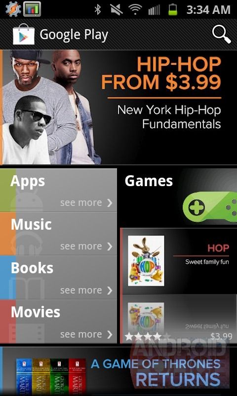 Download: Latest Google Play Store v3.5.16