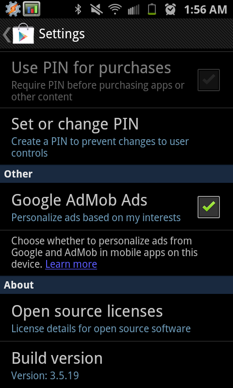 Download: Latest Google Play Store v3.5.19
