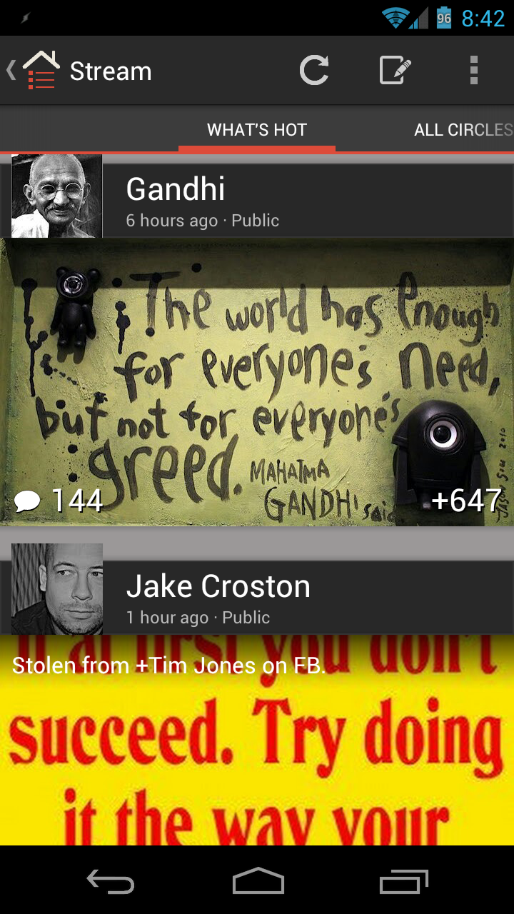 New And Improved Google+ App Lands In The Play Store, Brings Improved ...