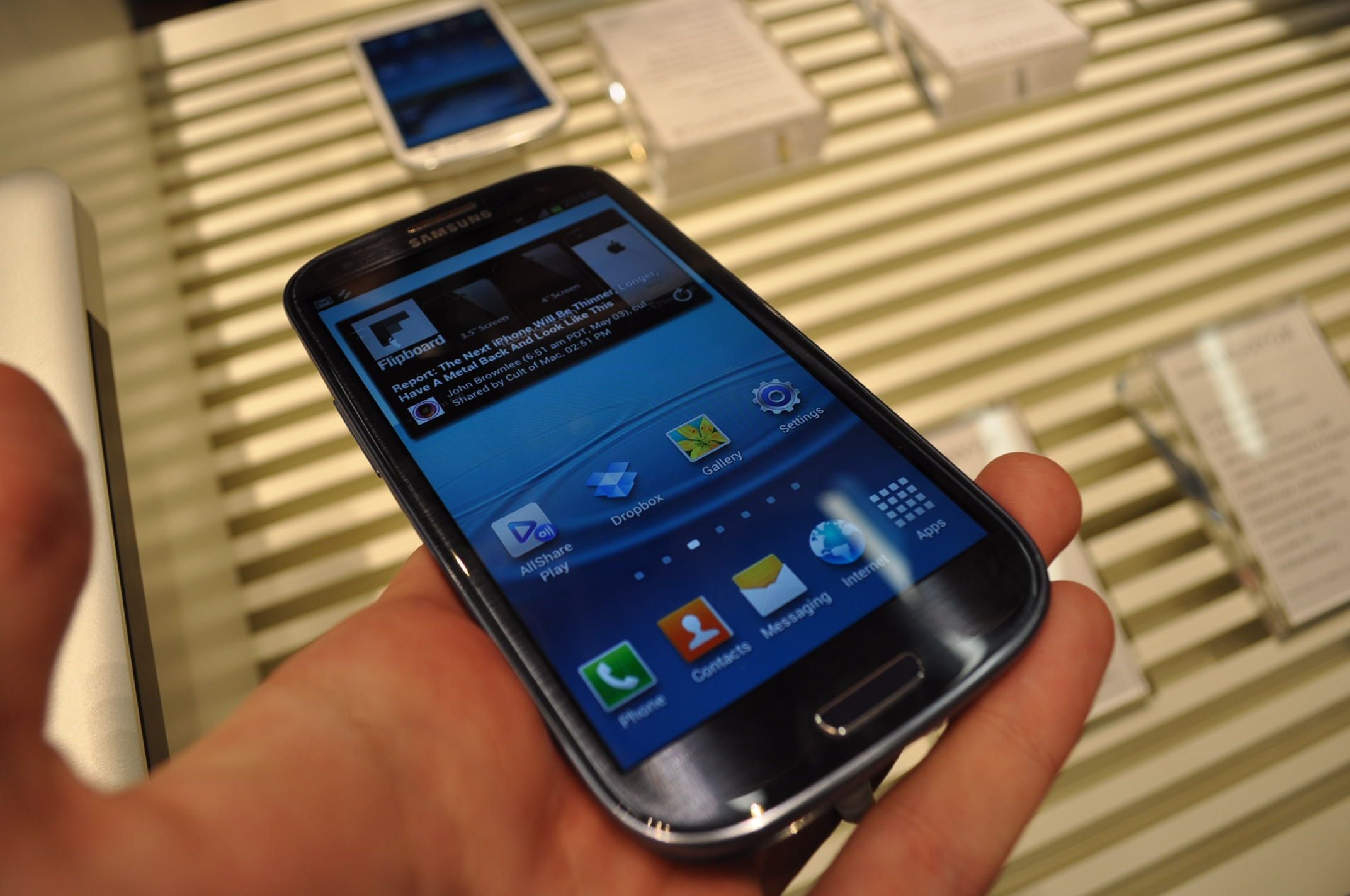Samsung Galaxy S III First Hands-On