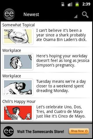 Someecards Releases Android App, Can Instantly Make You Seem 100% Funnier