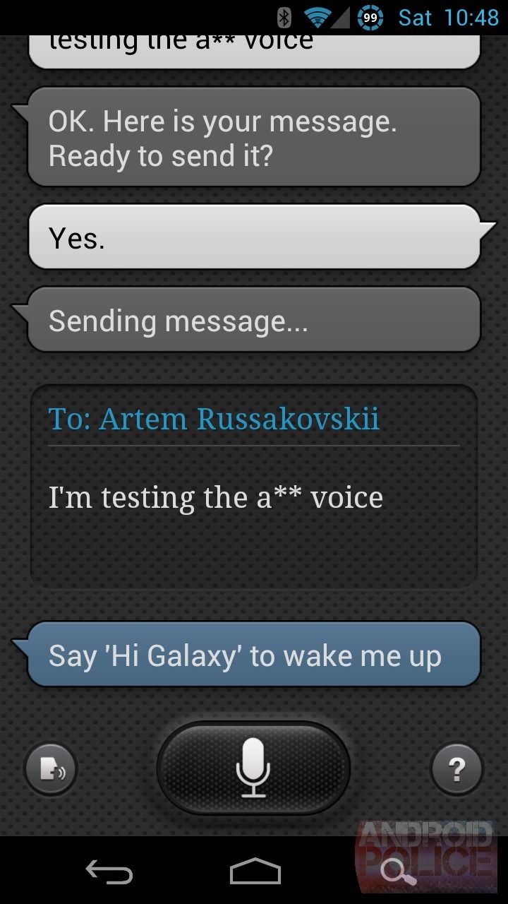 Full Hands-On With Samsung's S Voice From The Galaxy S III