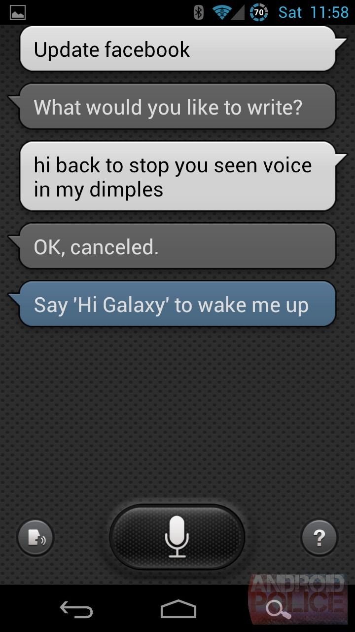 Full Hands-On With Samsung's S Voice From The Galaxy S III