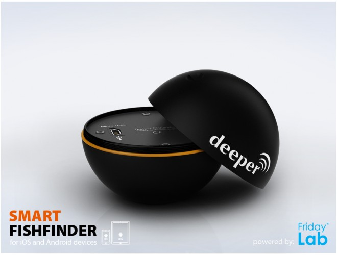 Deeper Is A Smart Fish Finder That Wirelessly Connects To Android ...