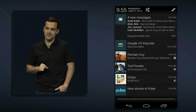 Updated Video Android 41 Jelly Bean Now Official Project Butter Better Notifications 0867