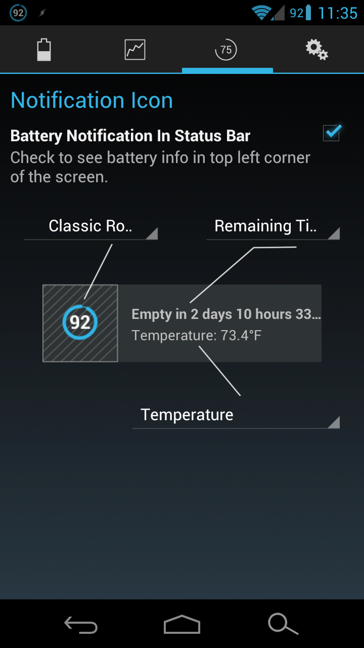 [Hands On] 'Battery Widget? Reborn!' Is An Elegant, Holo-Themed Battery ...