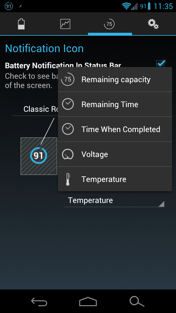 [Hands On] 'Battery Widget? Reborn!' Is An Elegant, Holo-Themed Battery ...