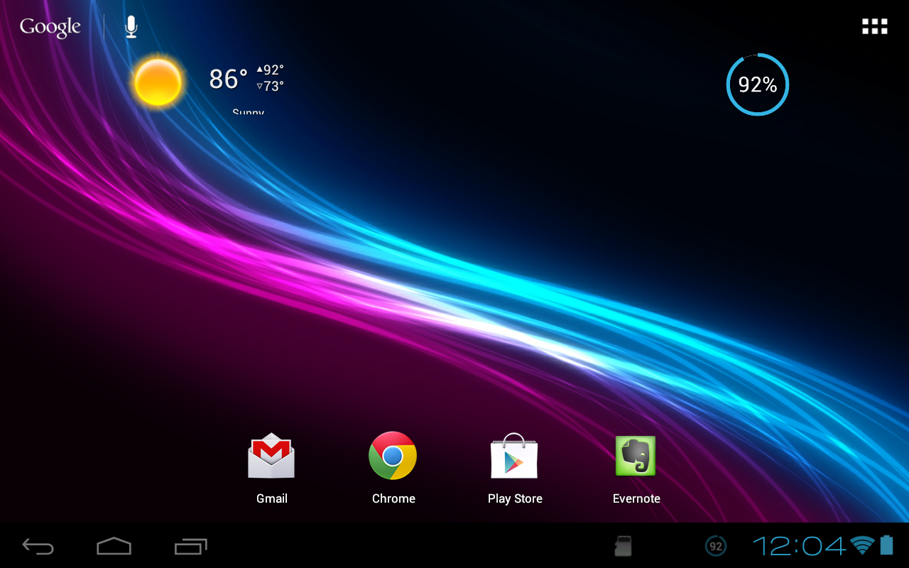 [Hands On] 'Battery Widget? Reborn!' Is An Elegant, Holo-Themed Battery ...