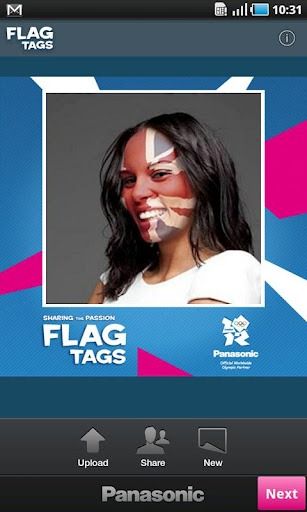 [New App] Panasonic Flag Tags Lets You Show Your Olympic Spirit, Paint ...