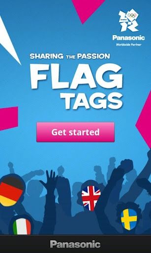 [New App] Panasonic Flag Tags Lets You Show Your Olympic Spirit, Paint ...