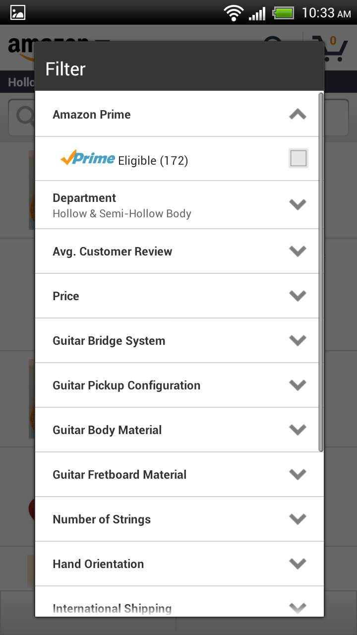 Amazon Mobile Android App Updated To Version 2.0 - Shop By Department ...