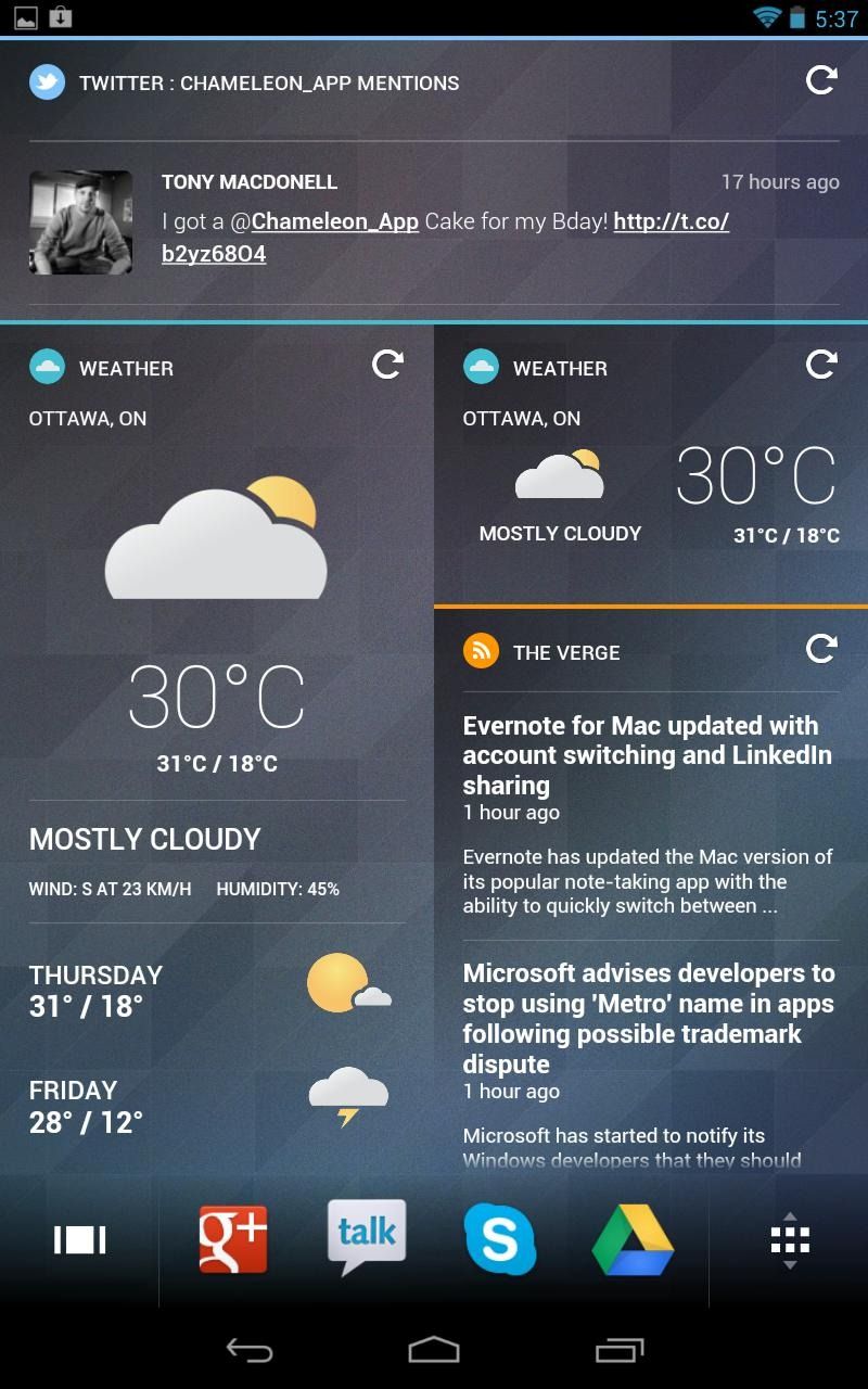 Chameleon Launcher Beta Arrives To The Play Store For Pre-Registered ...