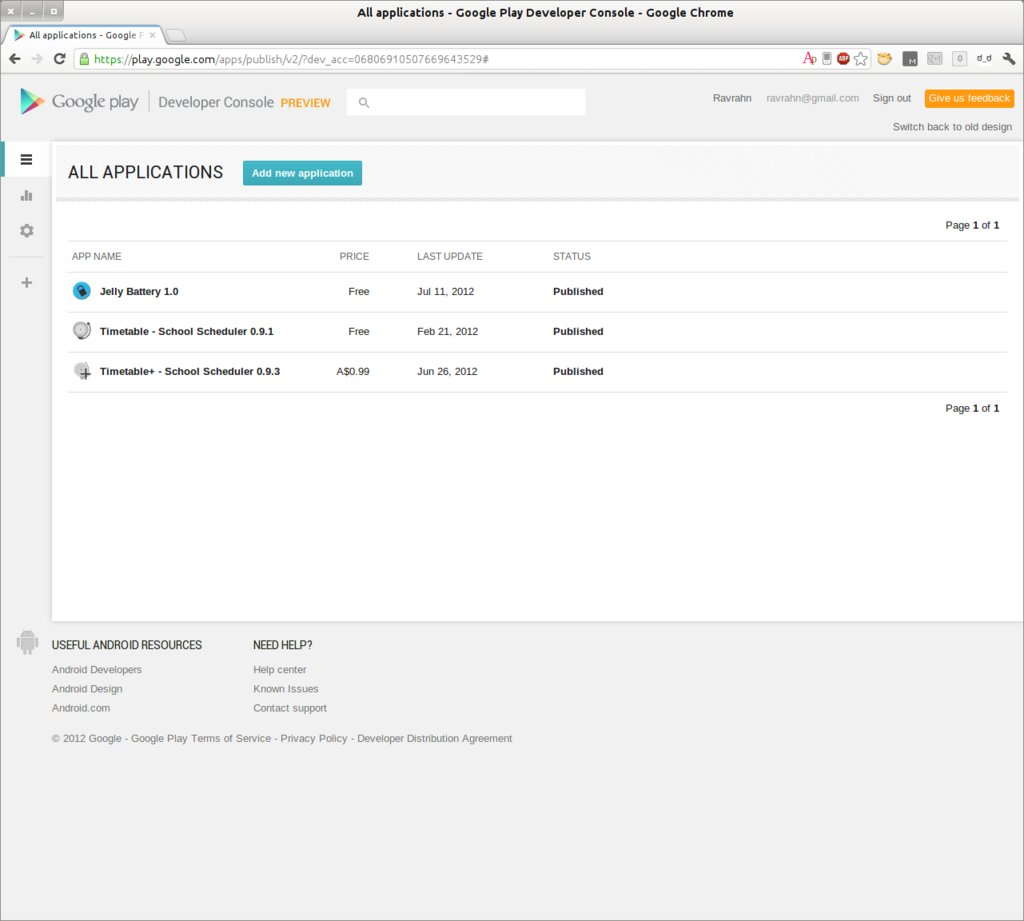 The New Developer Console Has Started To Go Live For Those Who Signed ...