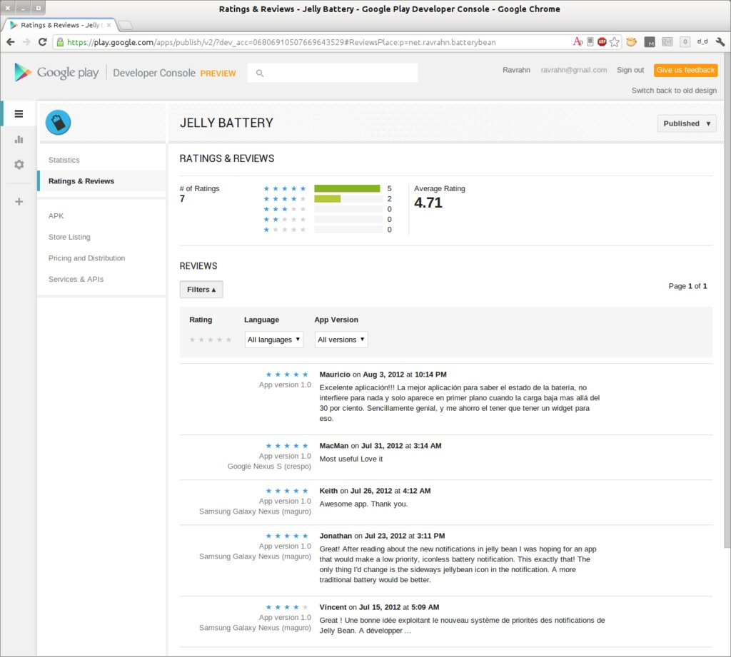 The New Developer Console Has Started To Go Live For Those Who Signed ...