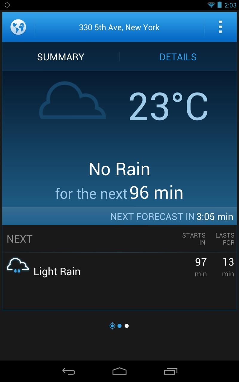 [New App] Sky Motion Arrives On Android With Down To The Minute Weather ...