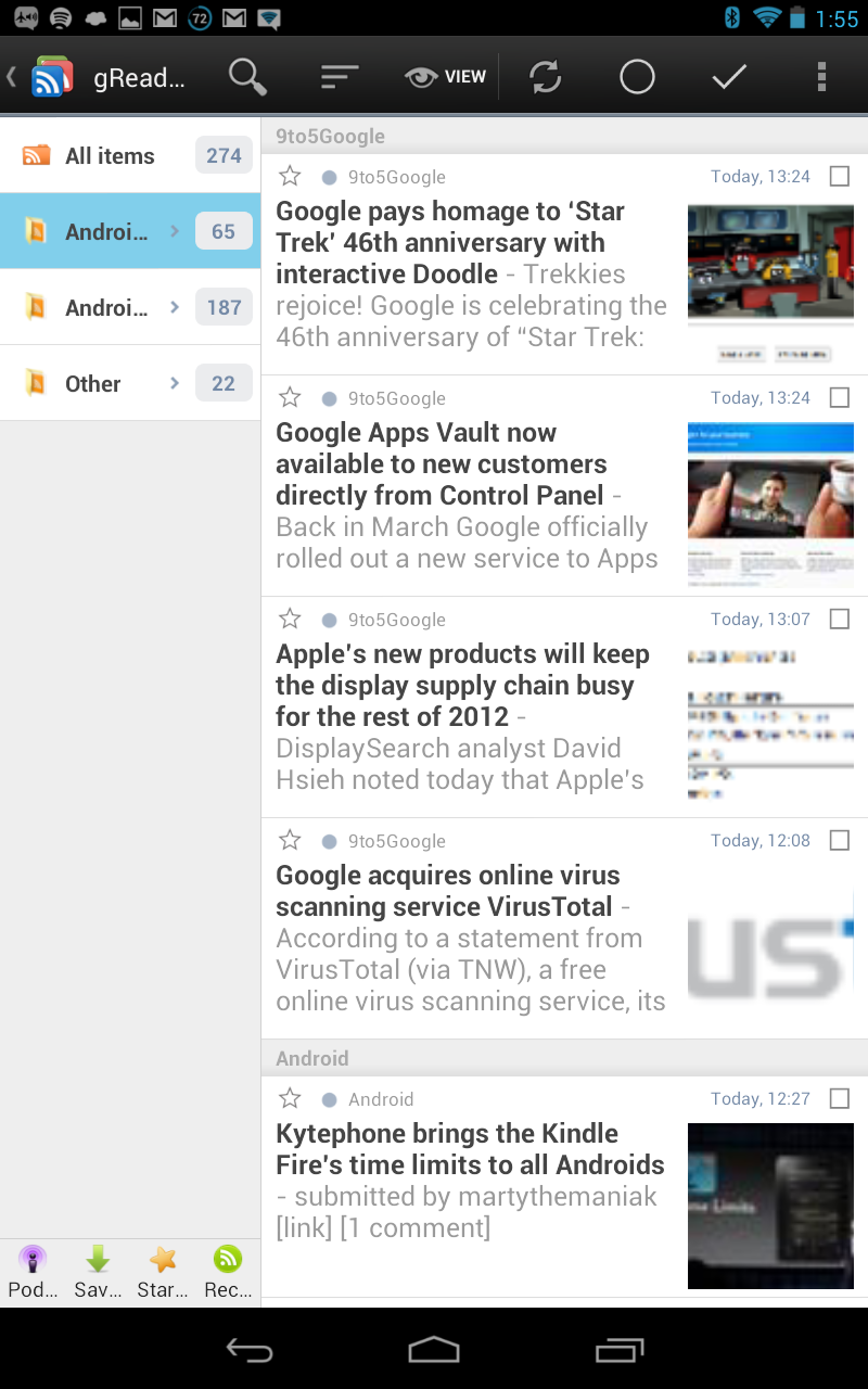 [Review] gReader Is Hands Down The Incomparable King Of RSS Readers On Android