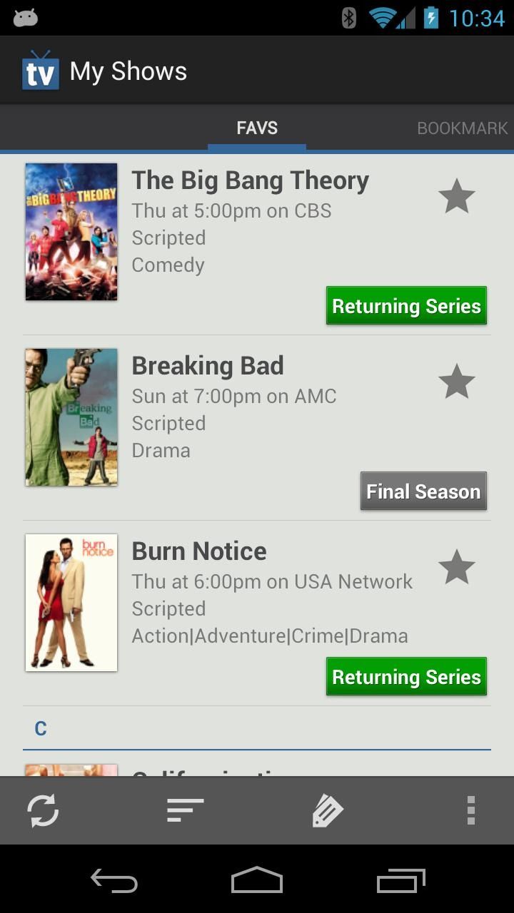 [Hands-On] TV Show Favs Is The First And Last App You Need To Keep ...