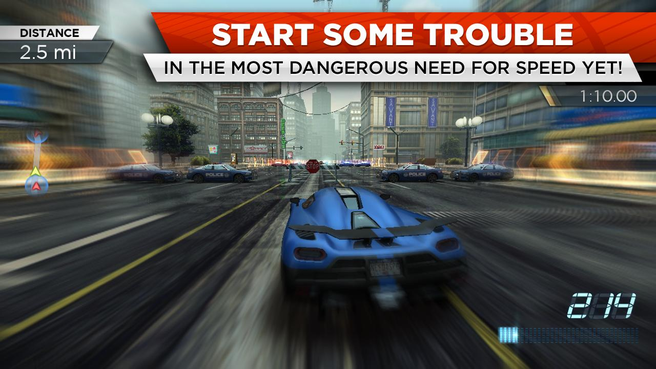 Need For Speed: Most Wanted Hits Android, Available In The Play Store ...