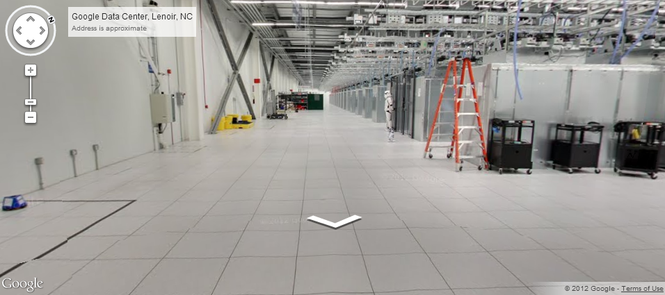 Come Take A Tour Of A Google Data Center With Street View, Which Is ...
